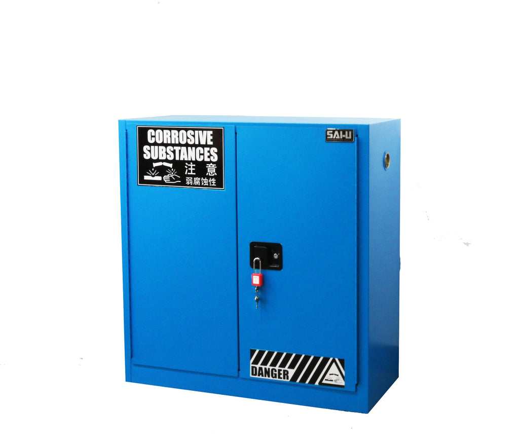 Corrosive Liquid Storage Cabinet — Bio-Safety Supplies Pte Ltd