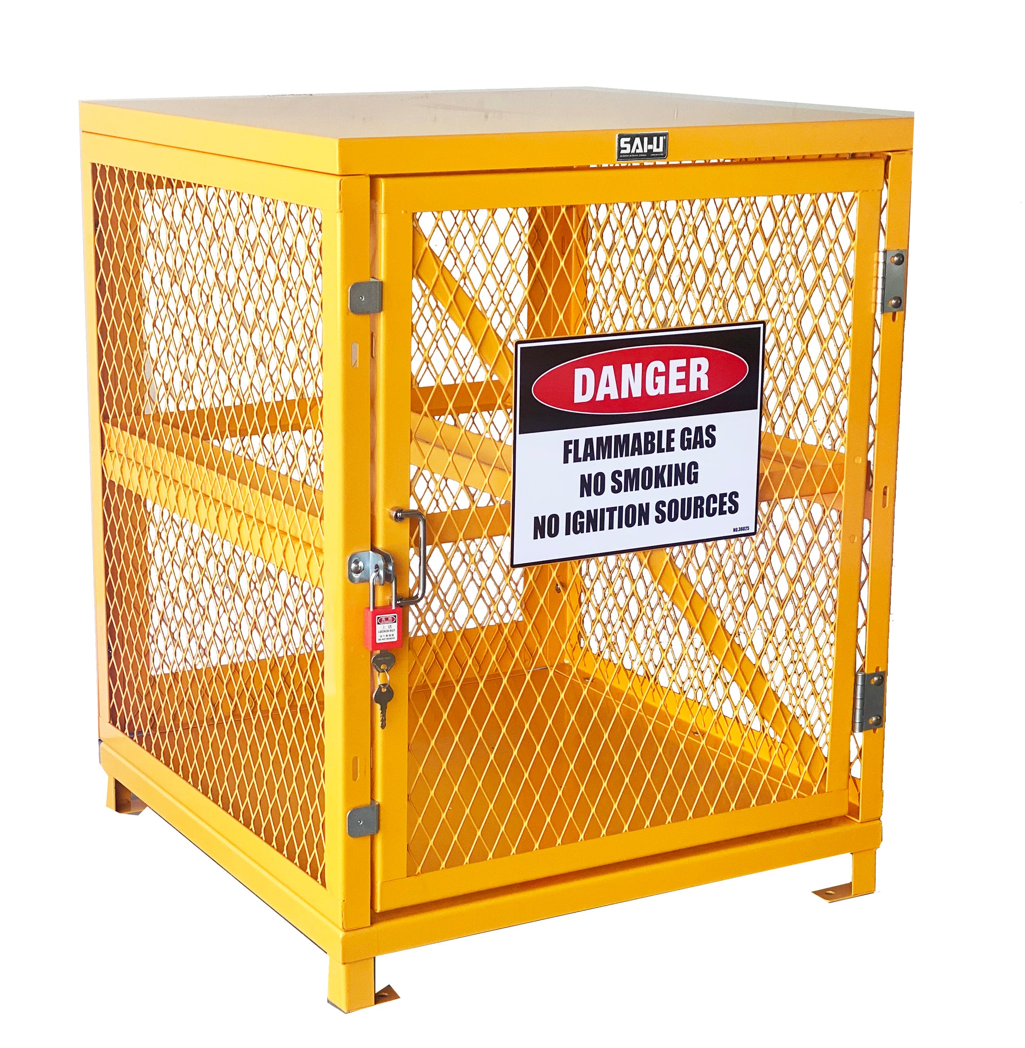 Gas & Aerosol Storage Cage — Bio-Safety Supplies Pte Ltd