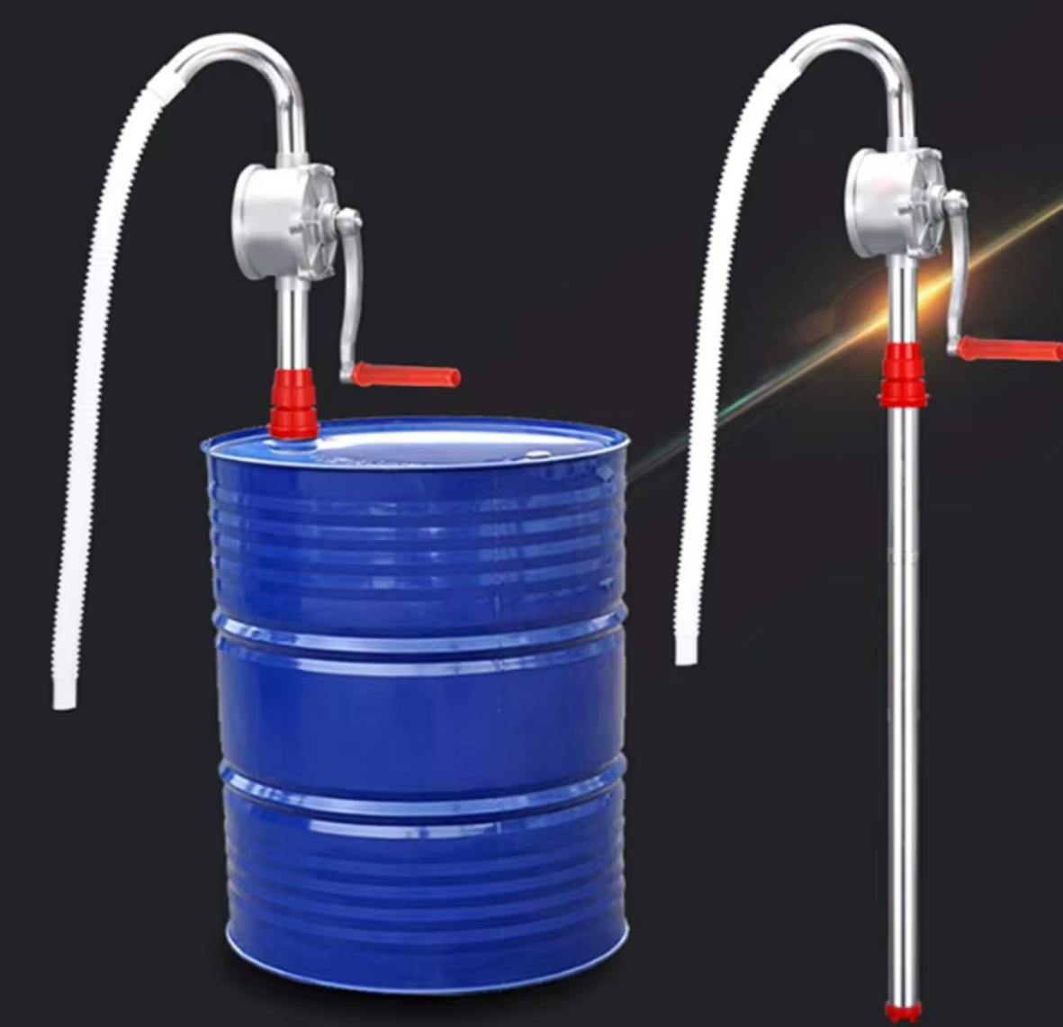 Hand Operated Rotary Oil Drum Pump / Barrel Hand Pump — Bio-Safety ...