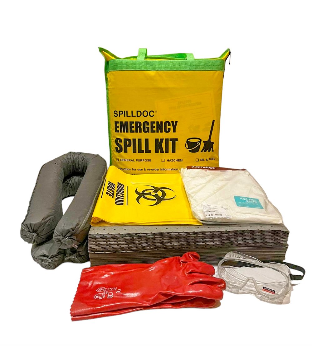 Spilldoc 20 Litre General Purpose Spill Kit SD20LGPSK — Bio-Safety ...