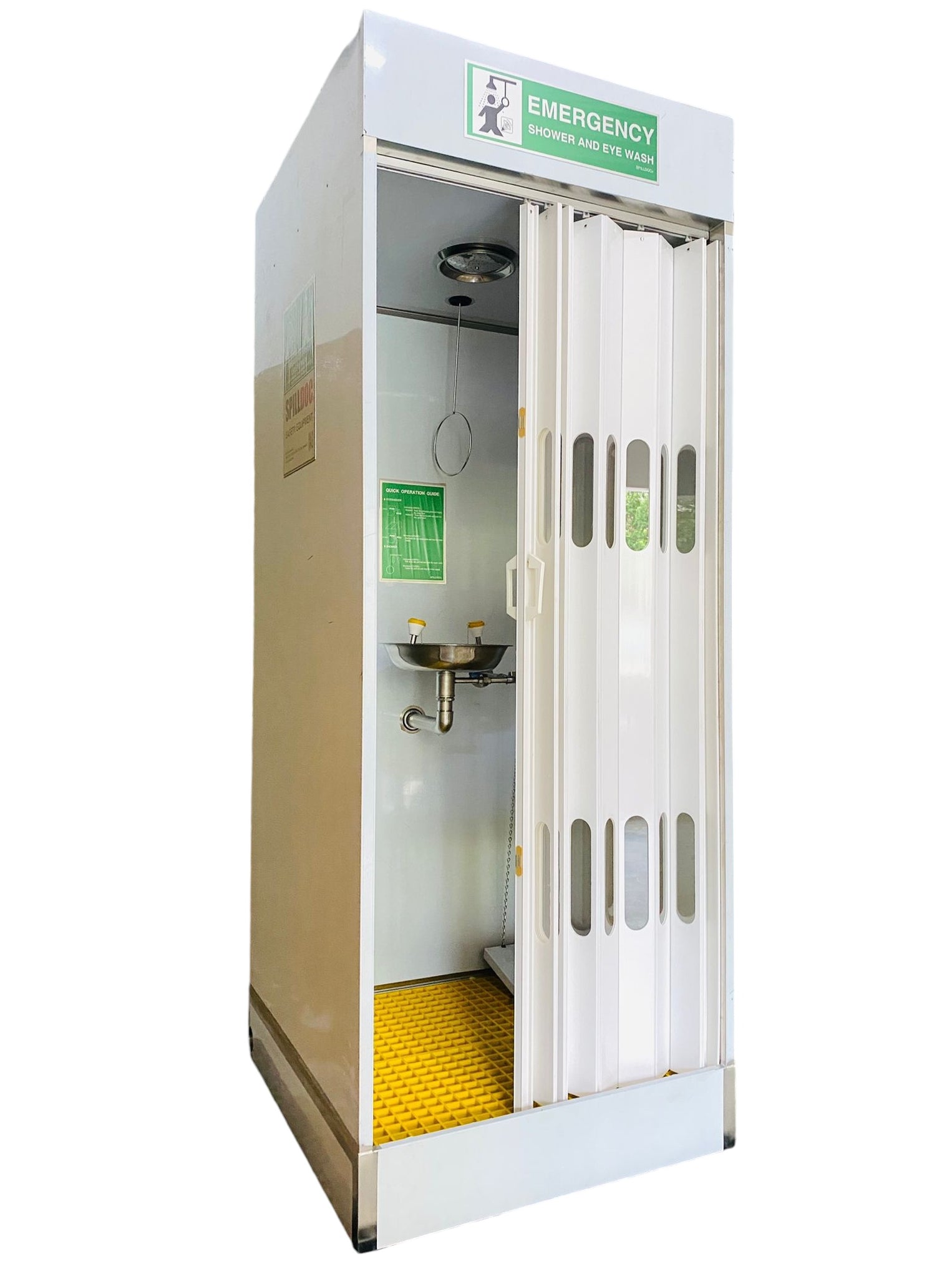 SAFETY SHOWER & EYEWASH — Bio-Safety Supplies Pte Ltd