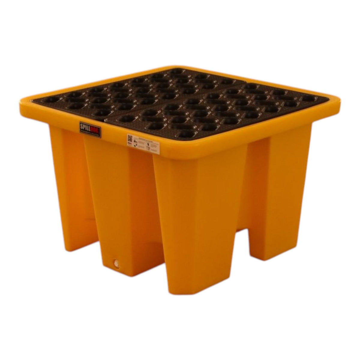 Spilldoc 1 Drum High Profile Spill Pallet with Drain Plug SD001HP — Bio ...
