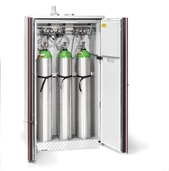 Supreme Line Compressed Gas Cylinders Indoor Storage - 3 Cylinder — Bio ...