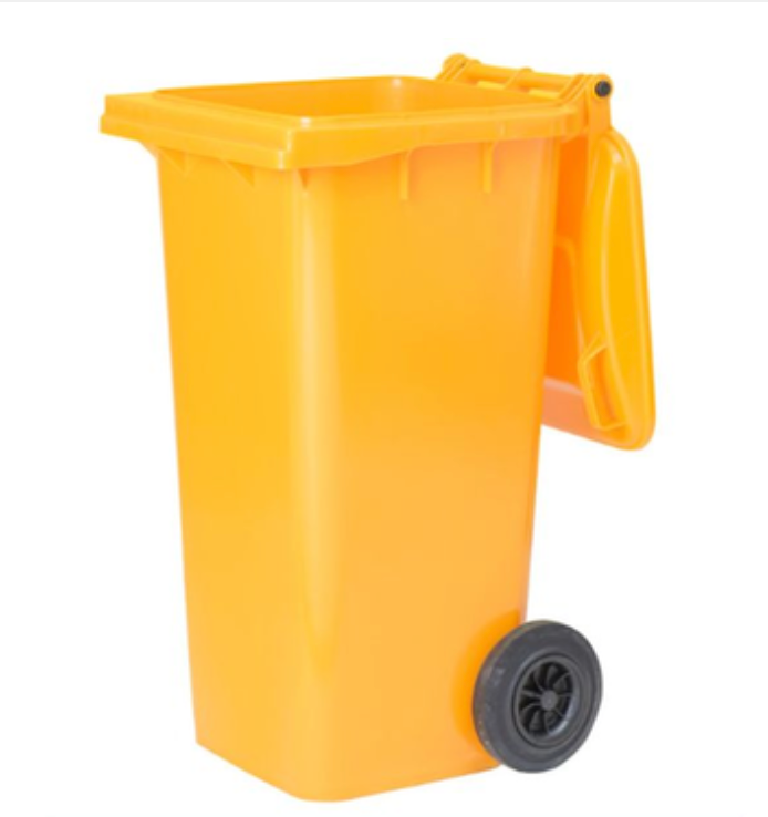 Spill Bin with Wheels 240 Litres SDSB240L — Bio-Safety Supplies Pte Ltd