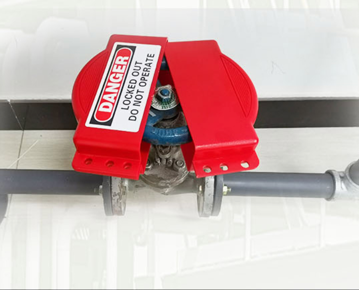 Adjustable Gate Valve Lockout — Bio-Safety Supplies Pte Ltd