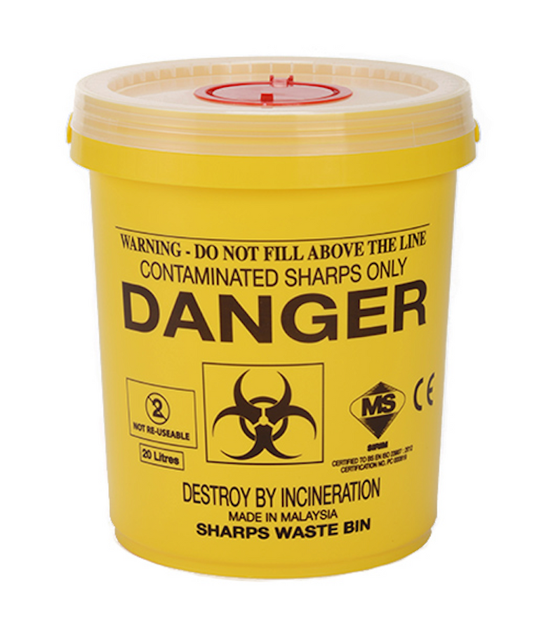 HAZARDOUS WASTE CONTAINER — Bio-Safety Supplies Pte Ltd