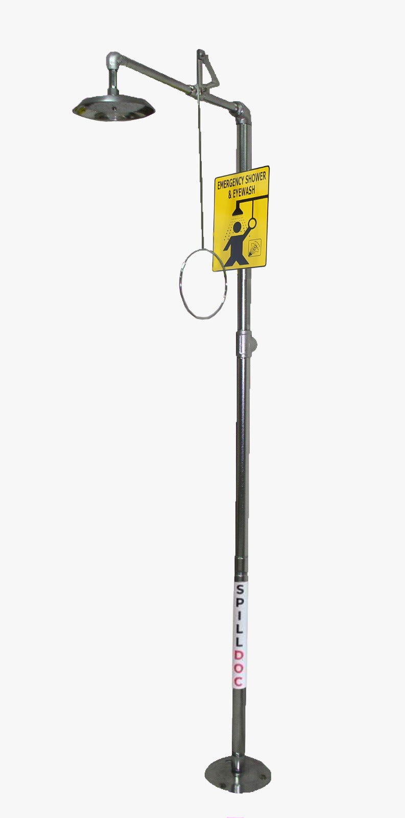 Spilldoc Floor Mounted Shower Station SDFS304 — Bio-Safety Supplies Pte Ltd