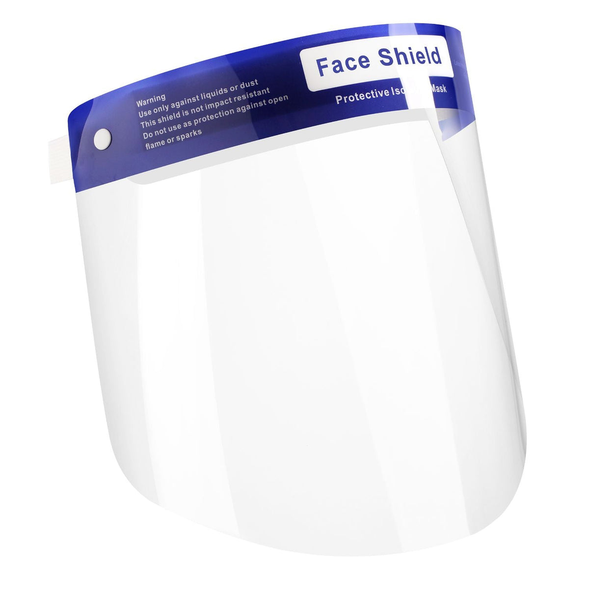 Anti-Fog Face Shield with Strap and Cushion — Bio-Safety Supplies Pte Ltd