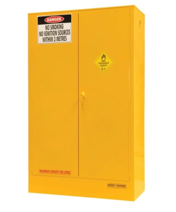 250L - Oxidising Agent Storage Cabinet SC250A — Bio-Safety Supplies Pte Ltd