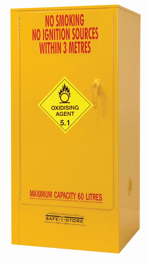 60L - Oxidizing Agent Storage Cabinet SC060A — Bio-Safety Supplies Pte Ltd